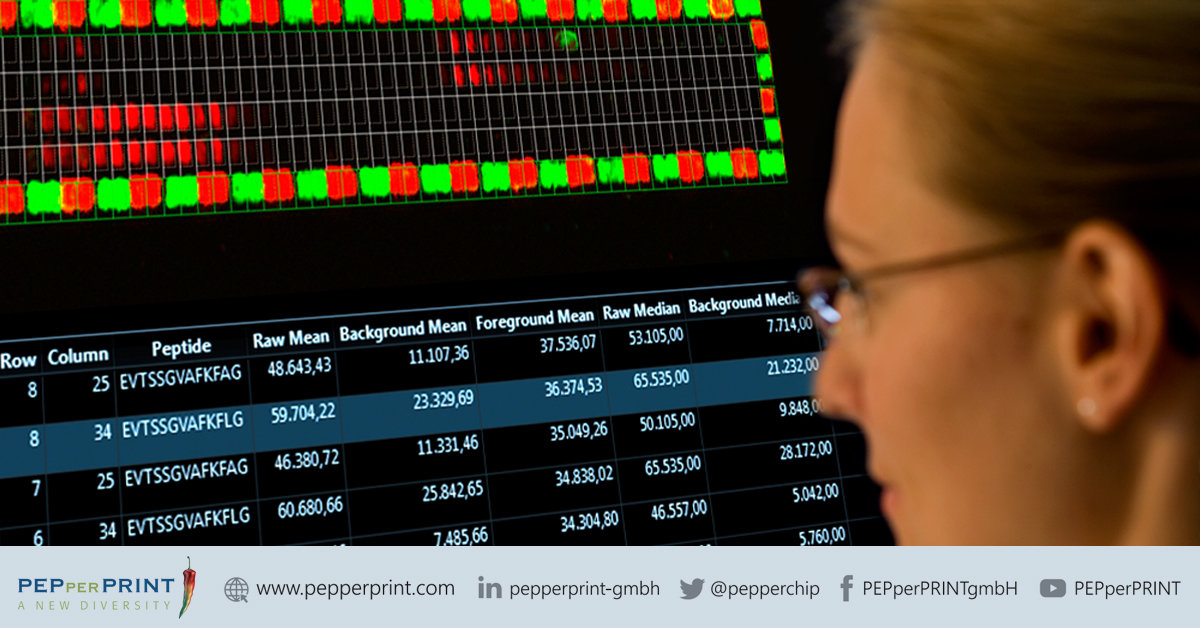 PEPperPRINT: PEPperMAP®️ Services Analyze antibodies, sera, or proteins