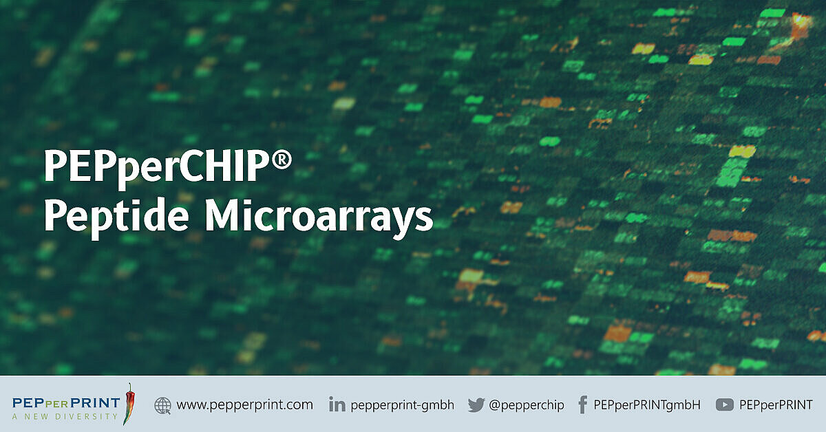 PEPperPRINT: PEPperCHIP® Peptide Microarrays for Research