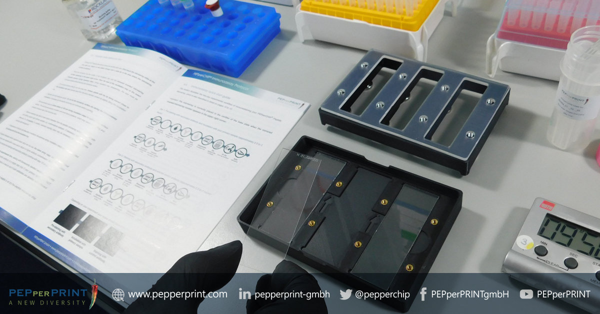 PEPperPRINT: Accessories for doing your own PEPperCHIP® experiments